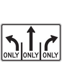 Intersection and Center Lane Control Signs | Redbud Supply