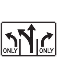 Intersection and Center Lane Control Signs | Redbud Supply