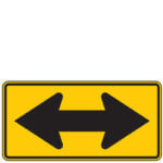 Double Arrow Symbol Warning Signs | Redbud Supply