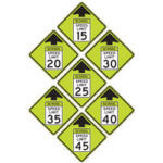 Speed Reduction Warning Signs | Redbud Supply