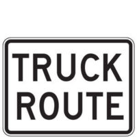 Truck Route Sign | Redbud Supply